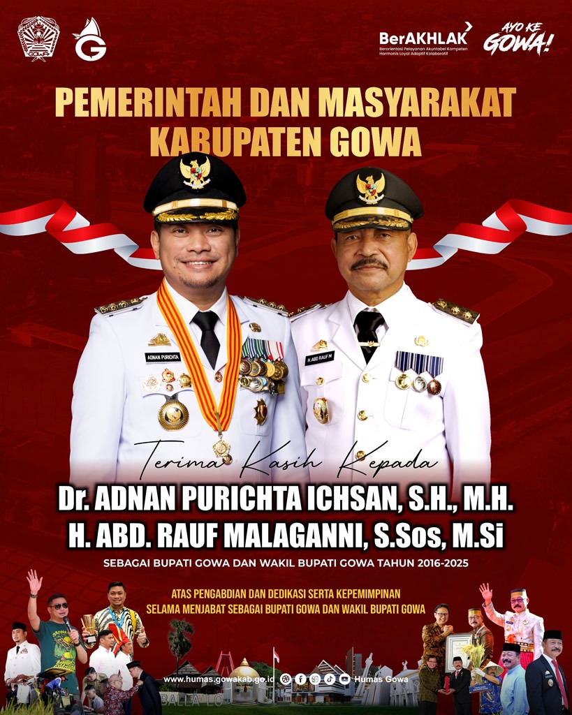 Lambang Pemerintah Kabupaten Gowa - Humas Gowa
